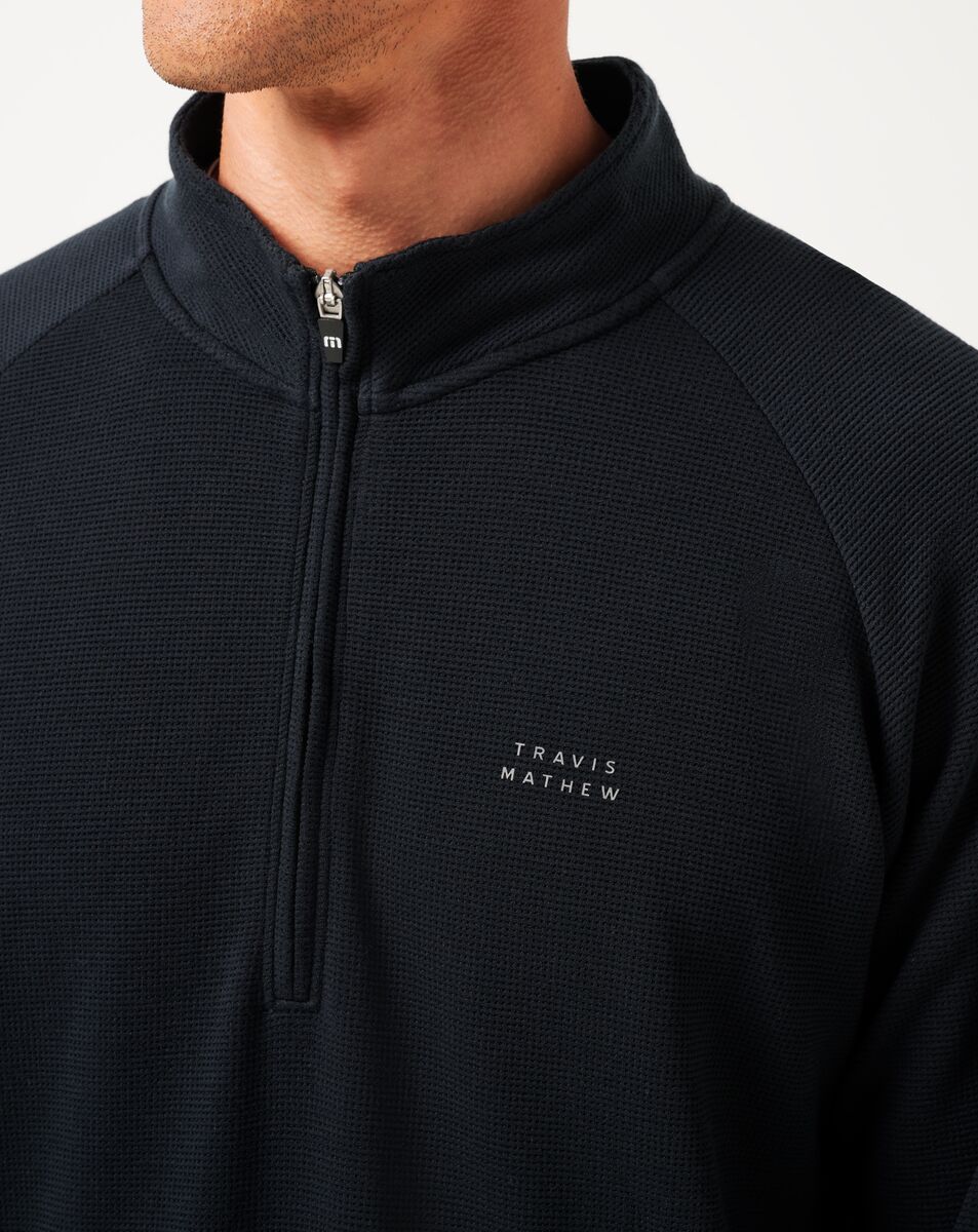 PERFORMANCE WAFFLE QUARTER ZIP | TravisMathew Clothing